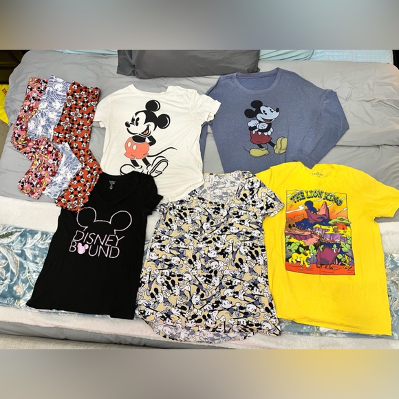 Tops | Disney Bundle Size Medium | Poshmark